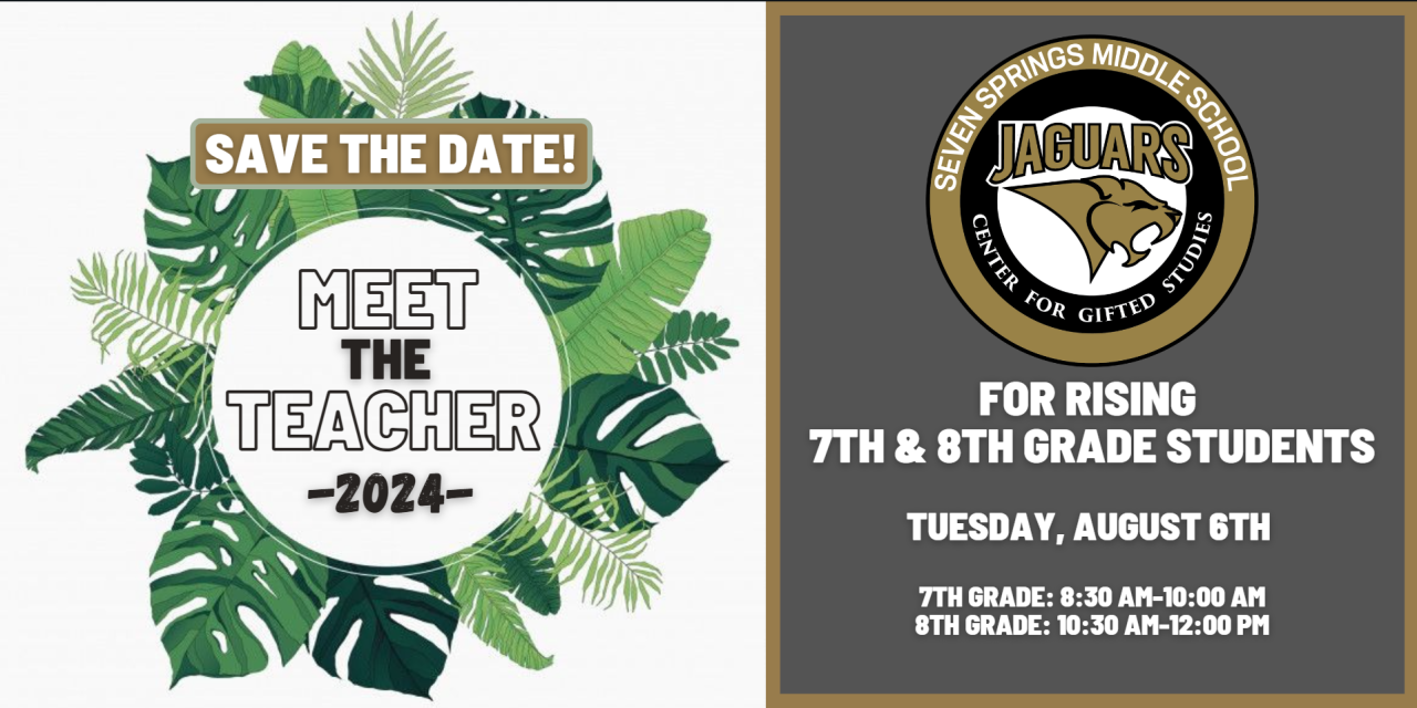 24-25 SSMS Orientation Information | Seven Springs Middle School