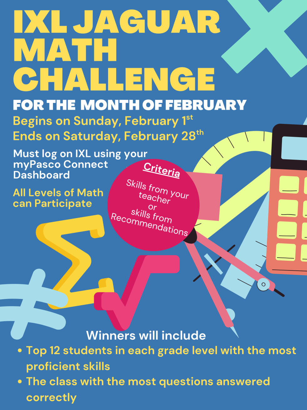 IXL Math Challenge | Seven Springs Middle School
